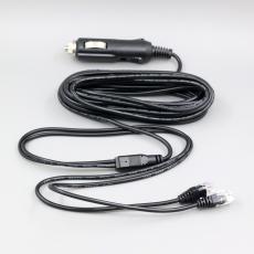 USD$18.00 - 4.5m Dual RJ11 Port Power Car cable Cable For V1 Uniden R3 ...