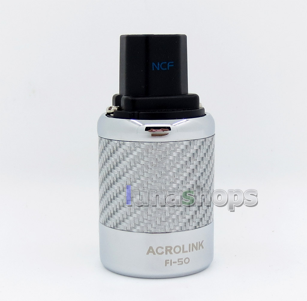 USD$72.00 - ACROLINK FI-50R Carbon Rhodium Plated Power Female DIY ...