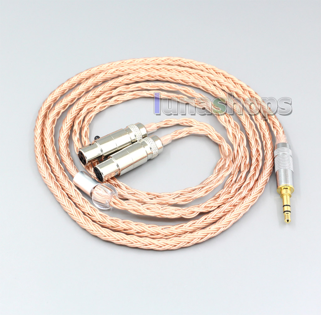 USD$20.00 - 2.5mm 3.5mm XLR Balanced 16 Core 99% 7N OCC Earphone Cable ...