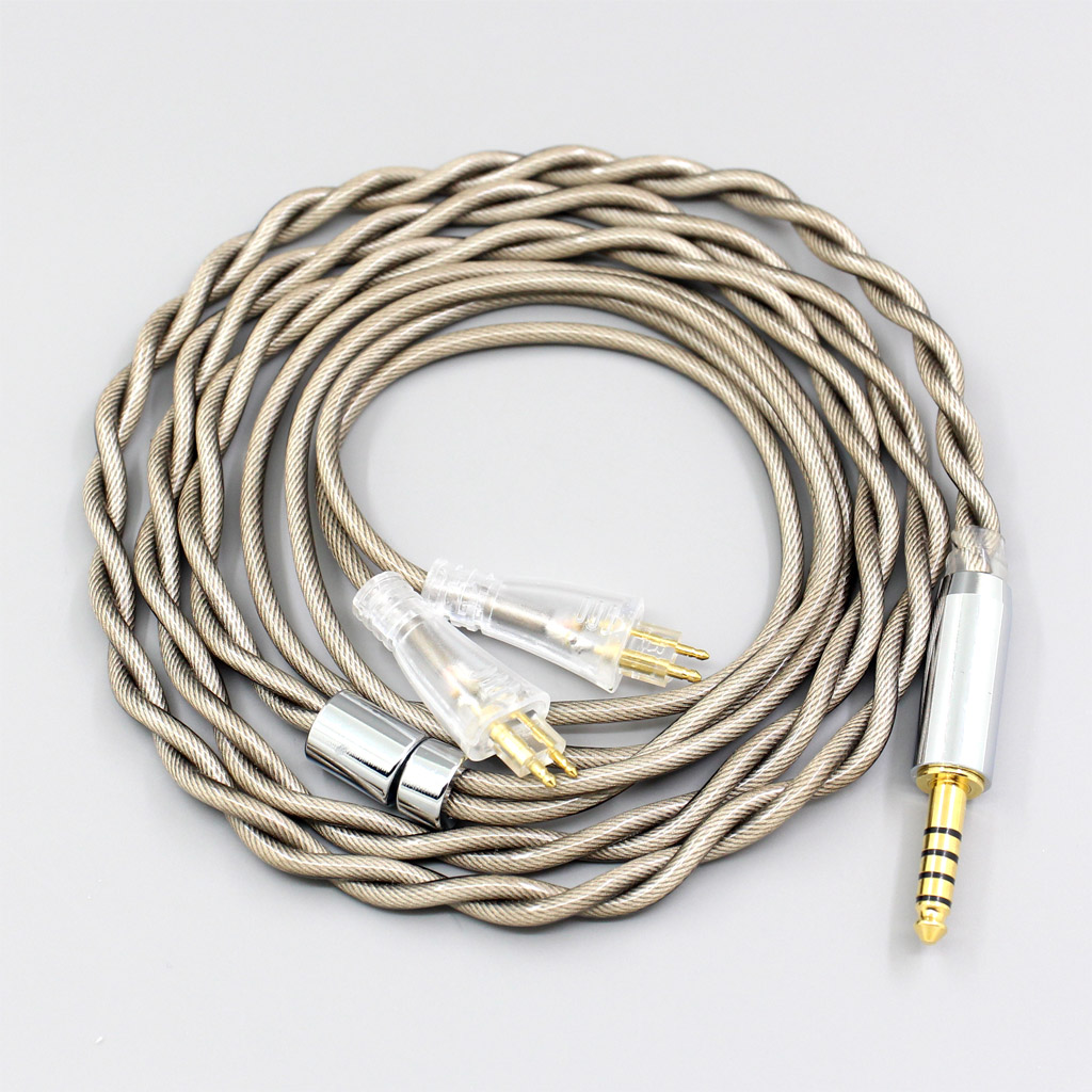 USD$45.00 - Type6 756 core 7n Litz OCC Silver Plated Earphone Cable For ...