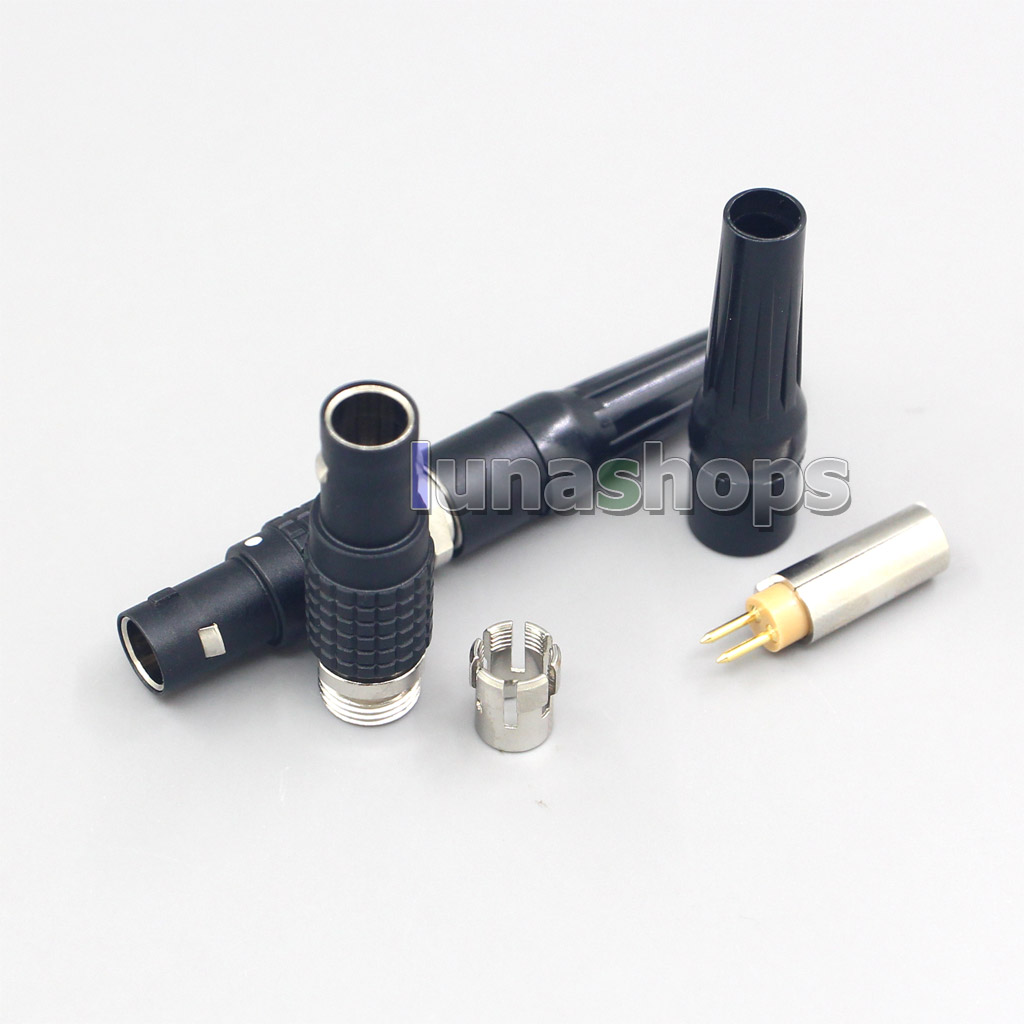 USD$30.00 - 1pair Slim Male headphone Pin For DIY Focal Utopia Cable ...