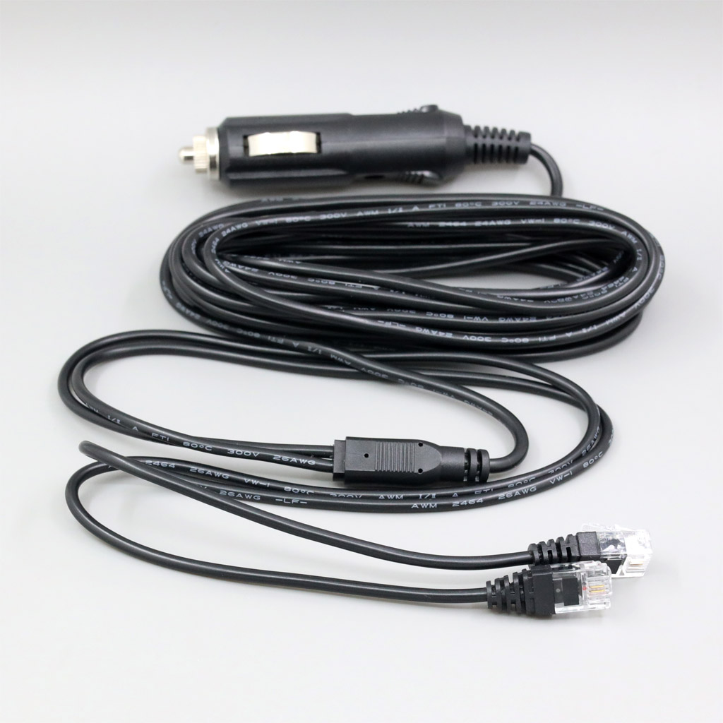 USD$18.00 - 4.5m Dual RJ11 Port Power Car cable Cable For V1 Uniden R3 ...