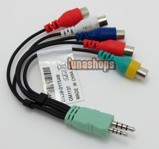 USD$10.00 - Samsung Composite Component Scart Cable Adapter BN39-01154W ...